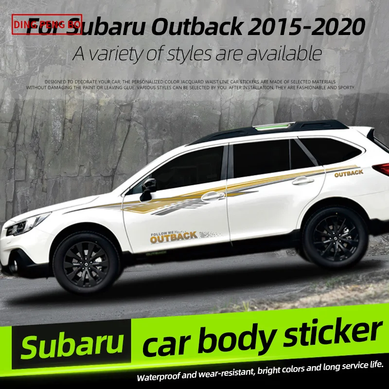 For-Subaru-Outback-2015-2020-Car-Body-Waterproof-PVC-Sticker-Badge ...
