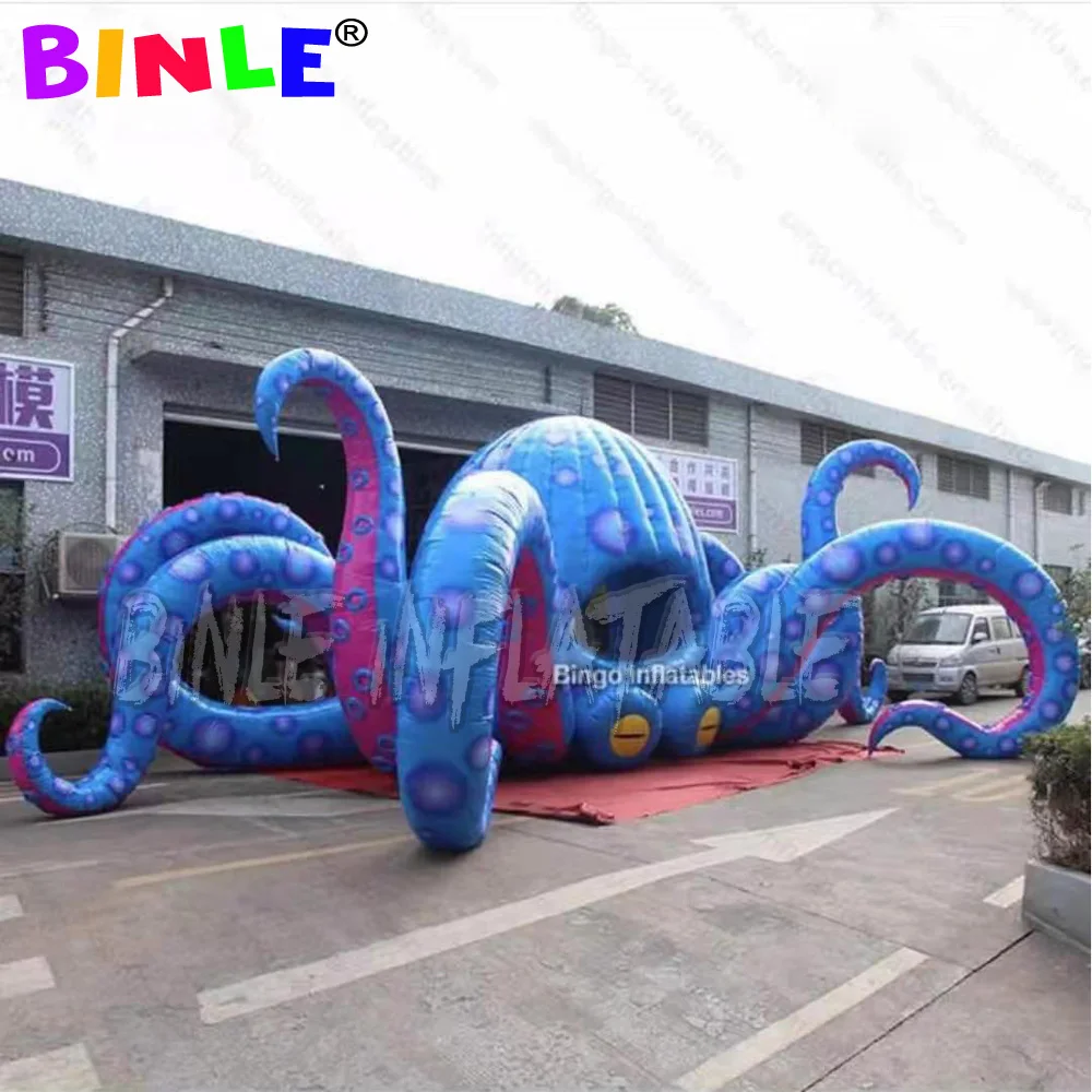 Cabina-inflable-de-pulpo-gigante-para-DJ-carpa-de-10x3-5-metros-color ...