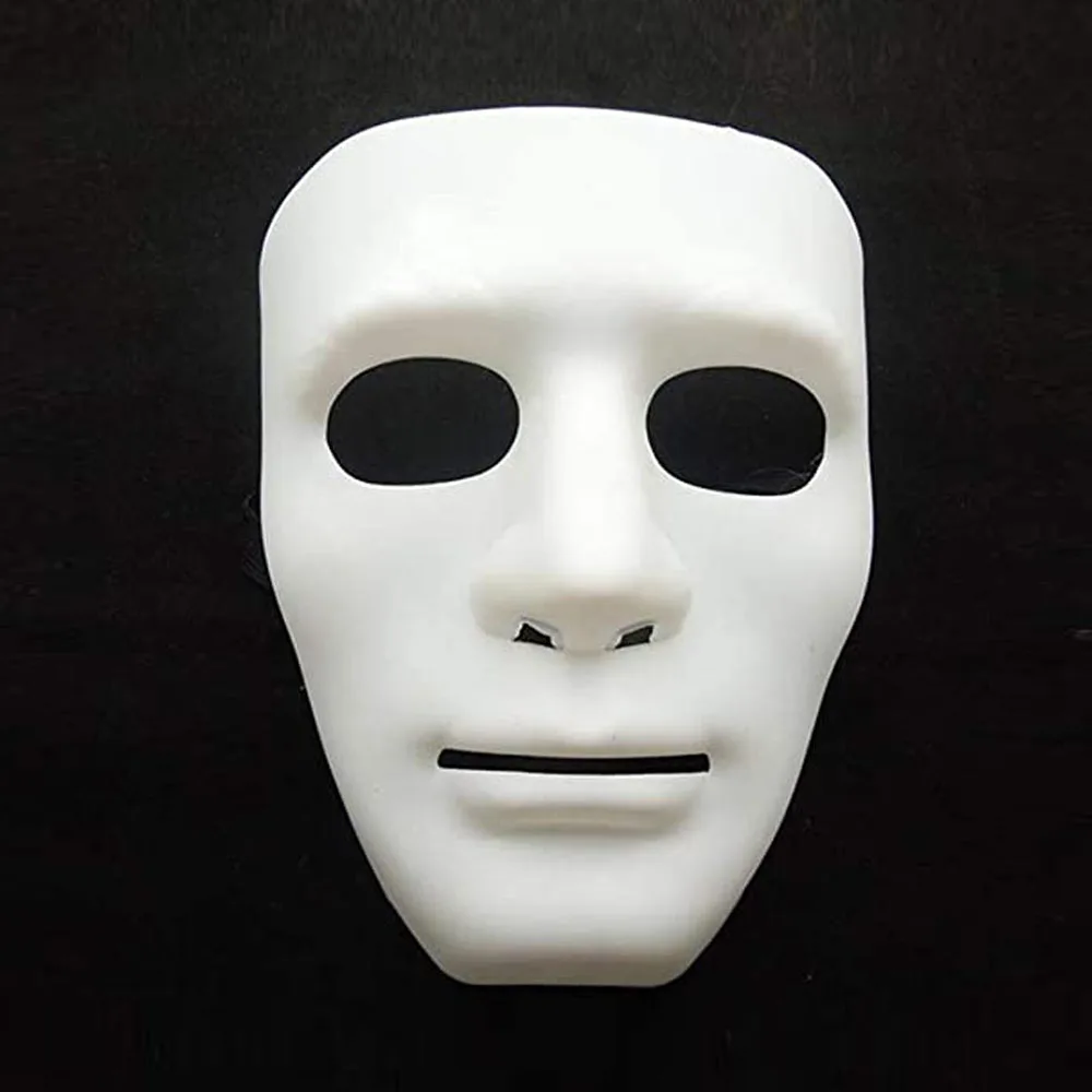 Dance Opera Full Face Black & White Cosplay Mask - AllCosplay.com