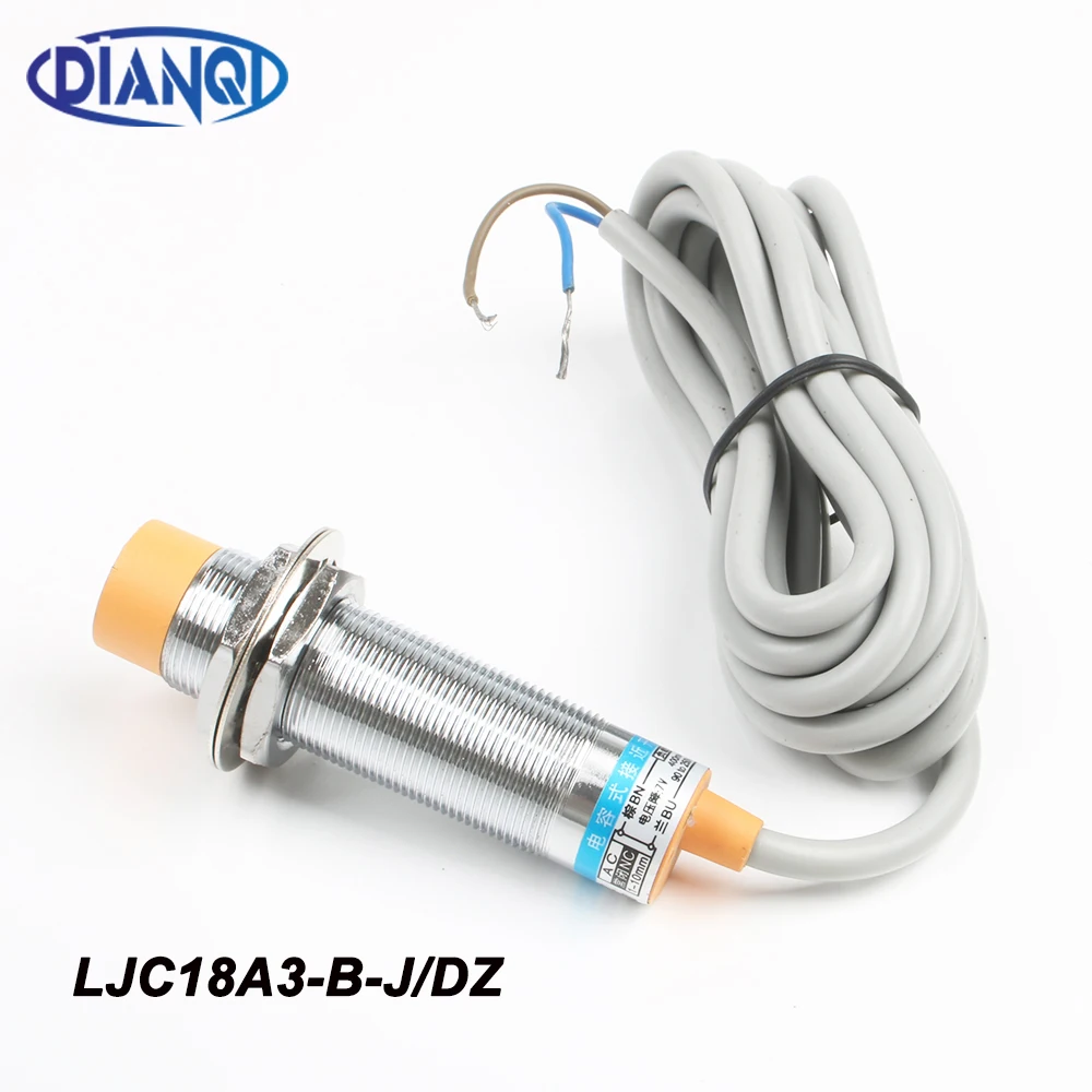 10mm Distance 3-Wire DC NPN Normally Open Inductive Proximity Approach Sensor Switch Detector ...