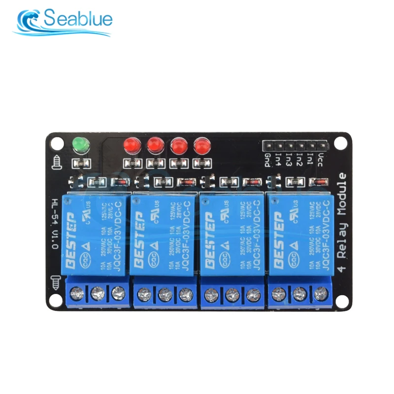 Arduino 2 Channel Relay Arduino | 4 Channel 3v Relay Module | Relay 4 Channel Arduino - Relays ...
