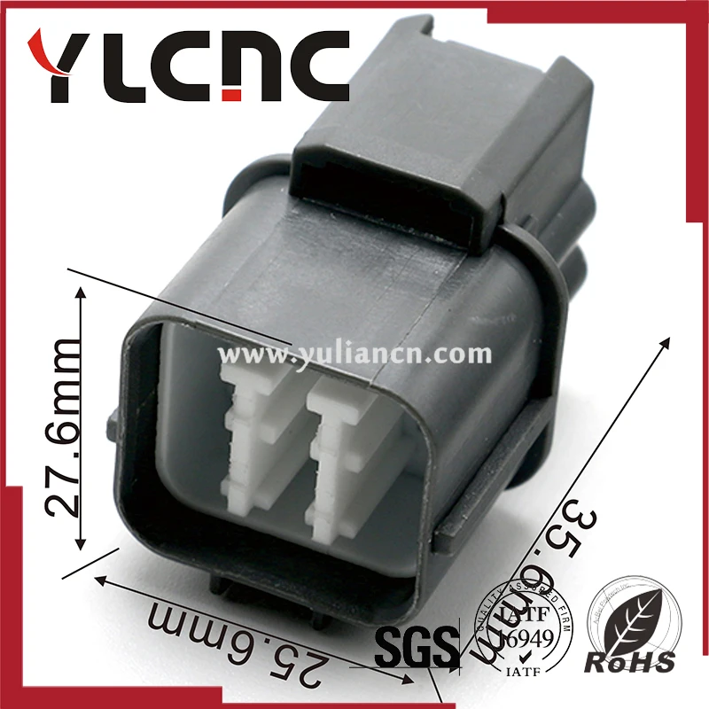 HIGH-QUALITY-6-Pin-auto-electric-housing-plug-waterproof-wiring-harness ...