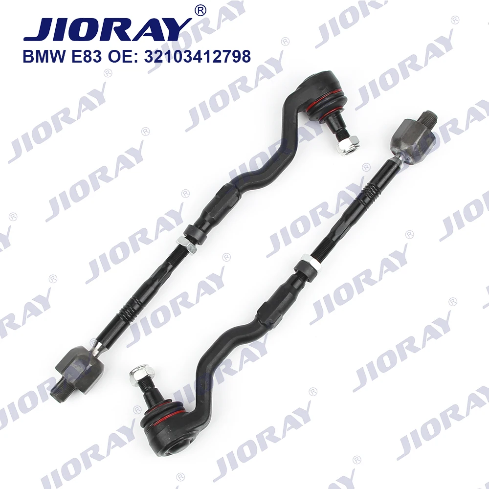 JIORAY-Pair-Front-Steering-Tie-Rod-Head-Assembly-For-BMW-X3-Series-E83 ...