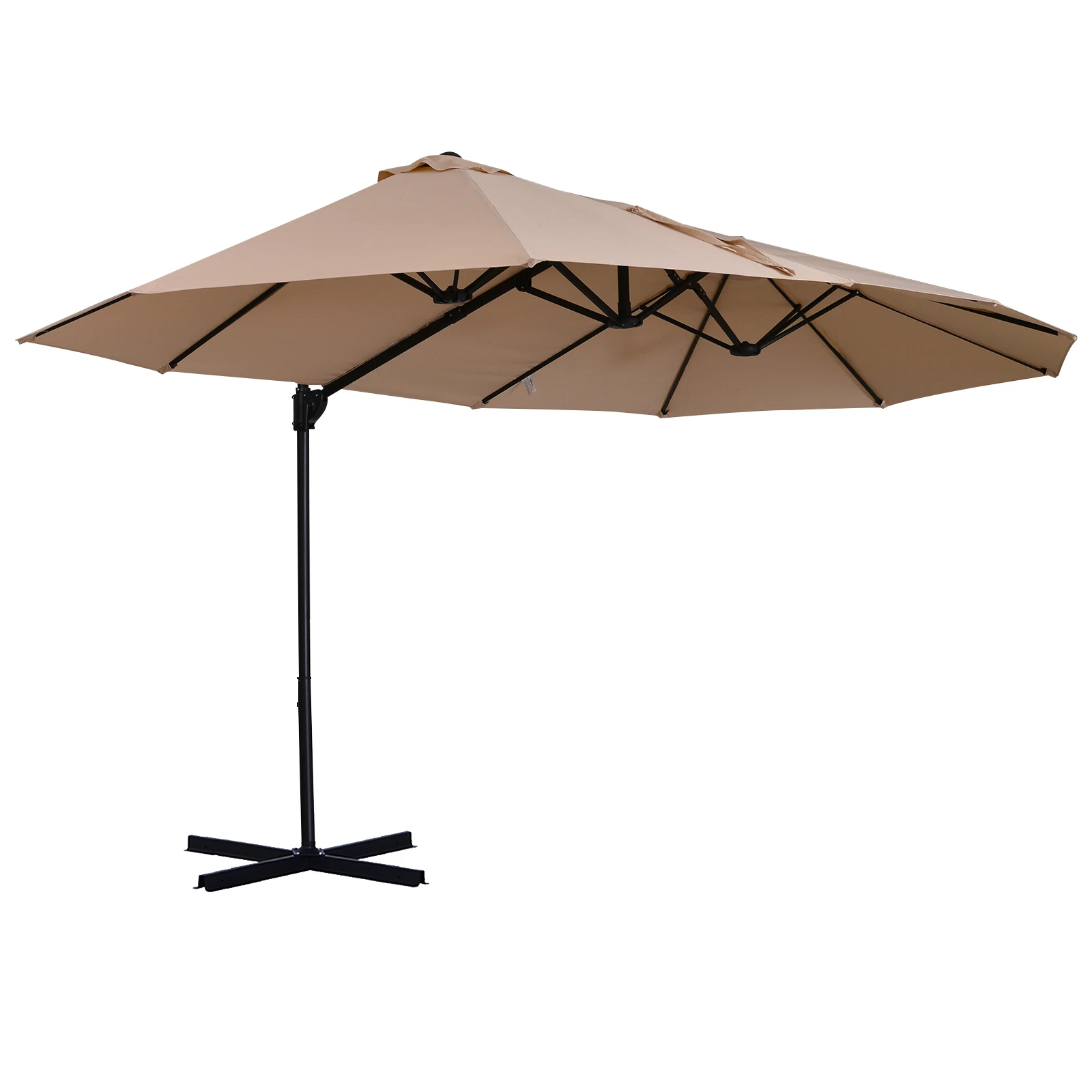 Duplo-Sunshade-ensolarado-com-manivela-grande-jardim-inclin-vel-Sun ...