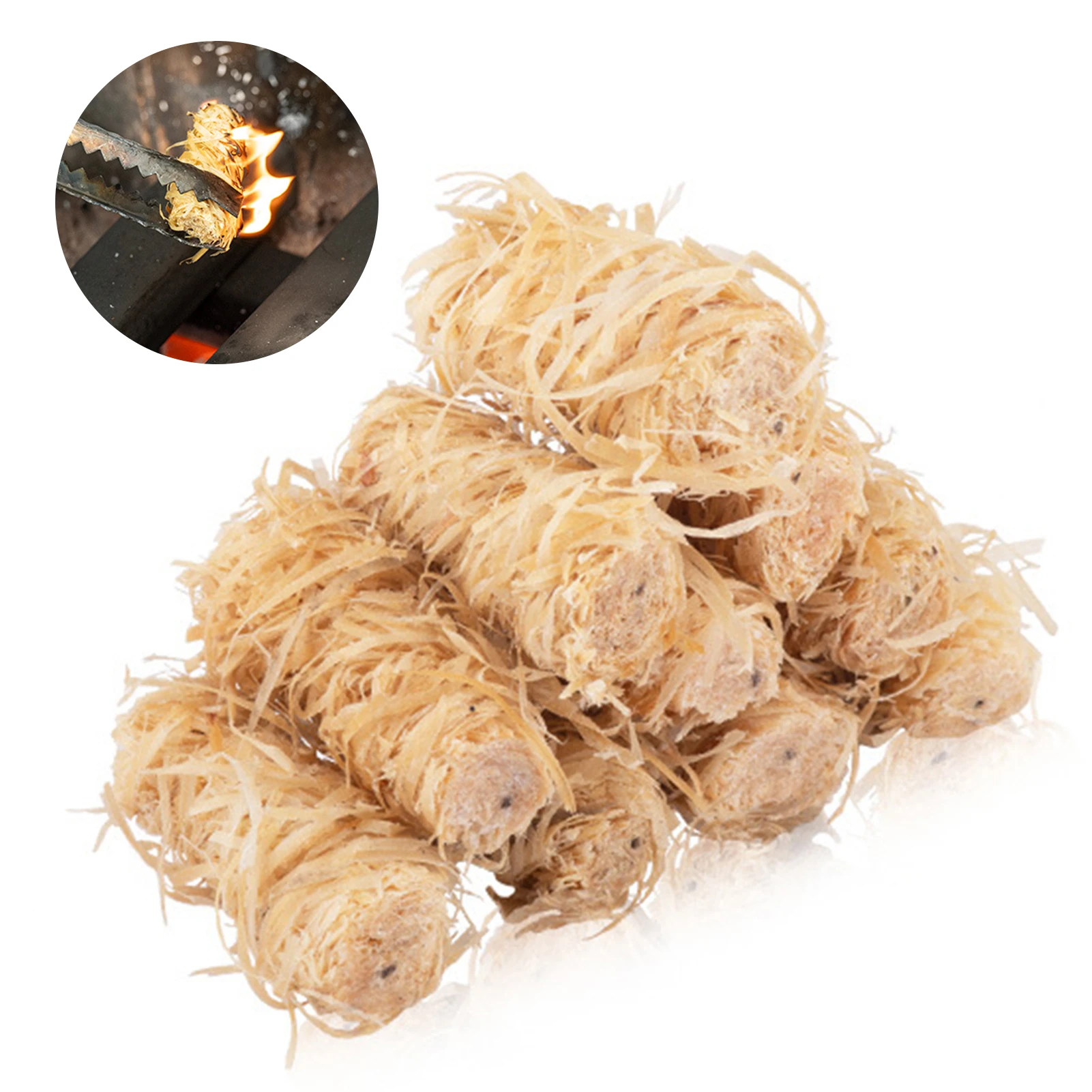 BBQ-Wood-Wax-Ignition-Sticks-Environment-friendly-Barbecue-Ignition ...