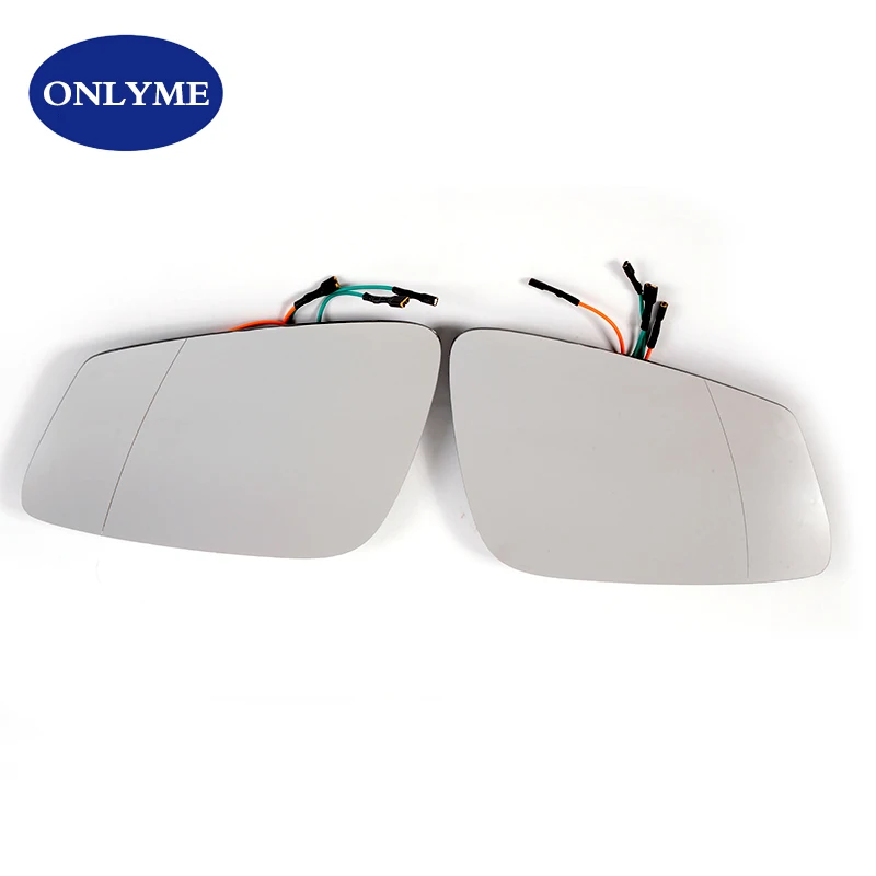 Car Wide Angle View Heated 4 pins mirror glass for BMW F01 F02 F03 F04 ...