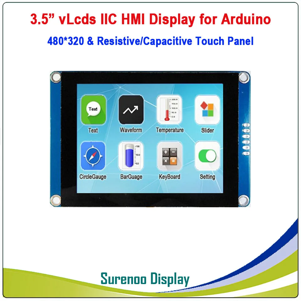 Panel táctil inteligente para Arduino, pantalla LCD TFT de 3,5 pulgadas ...