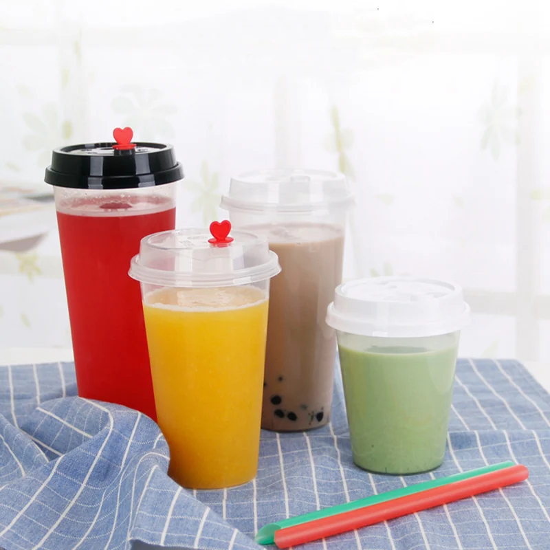 Transparent-Juice-Container-Disposable-Plastic-Cup-for-Cool-Drink ...