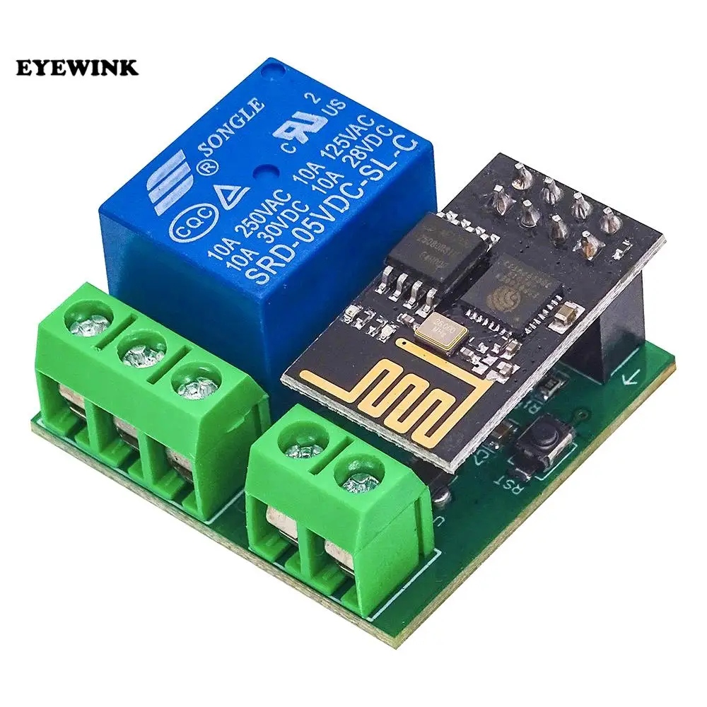 ESP8266 ESP-01/01S 1 channel WiFi relay module