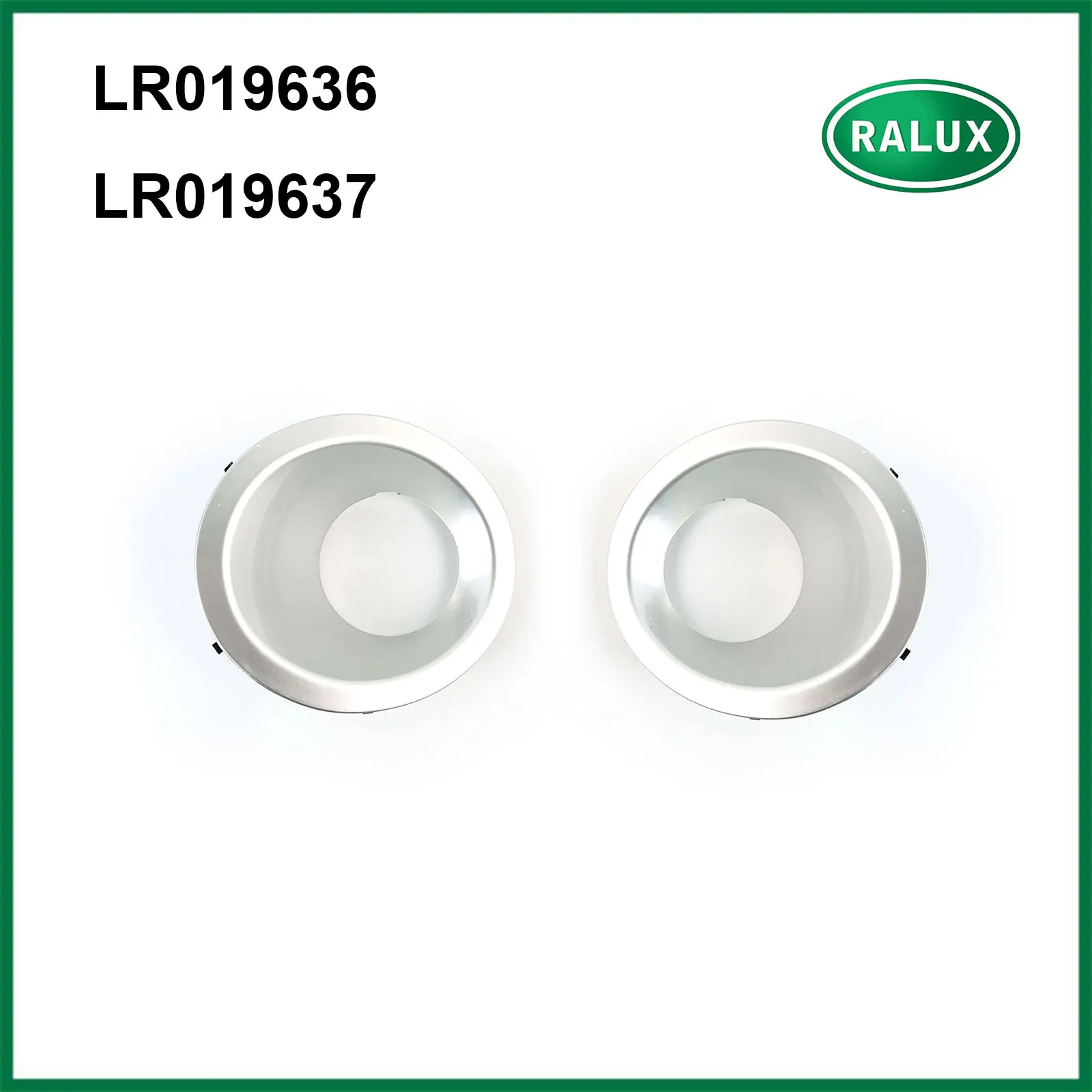 2 PCS LR019637 LR019636 right and left fog lamp cover for Range Rover ...