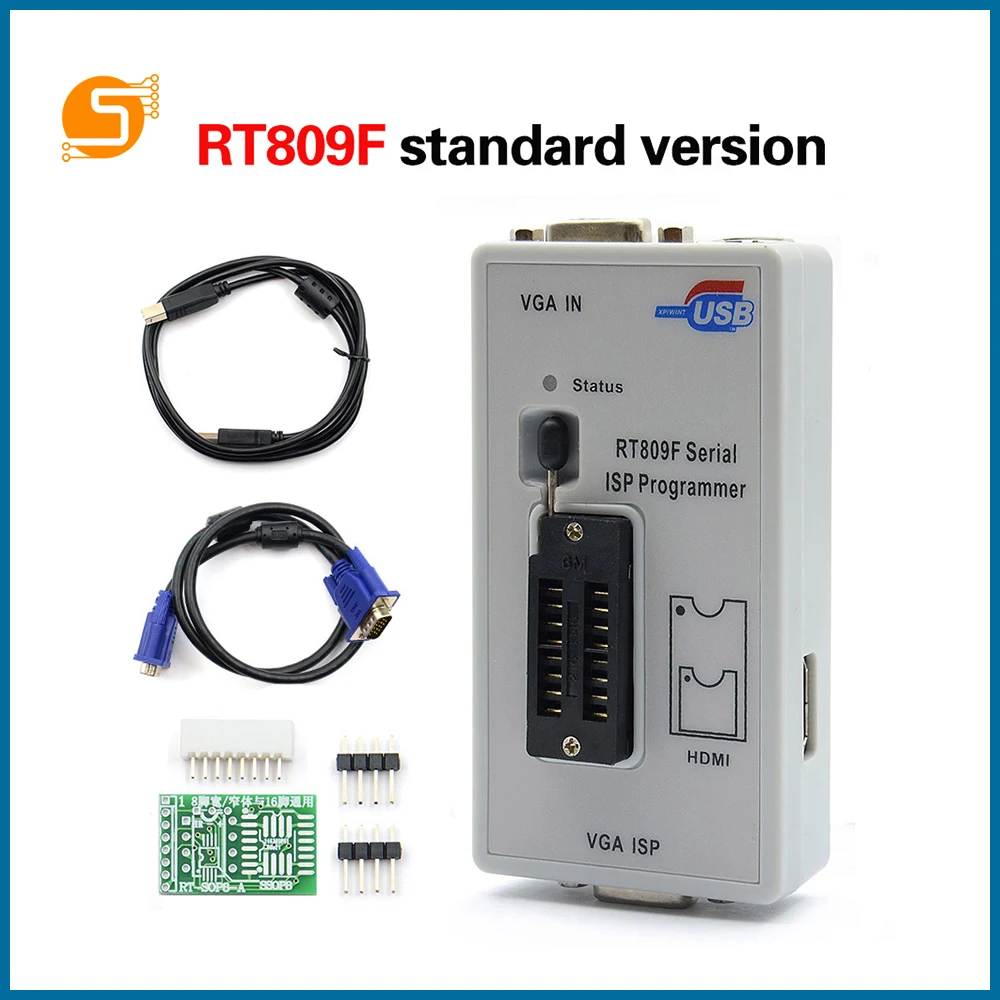S ROBOT 100% Original Newest RT809F ISP Programmer/ RT809 lcd usb ...