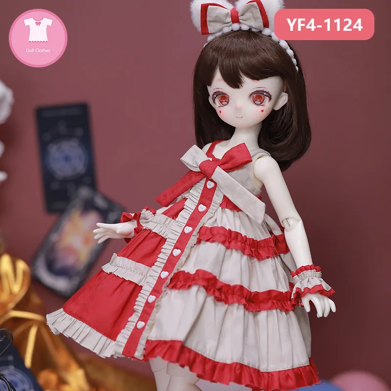 BJD Clothes Girl body 1/4 MSD BJD Beth Dress Beautiful Doll Outfit ...