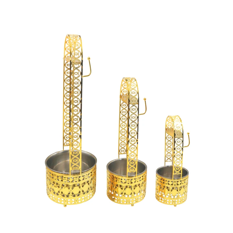 SY New Creative Metal Gold Hookah Harcoal Basket Carbon Basket For ...