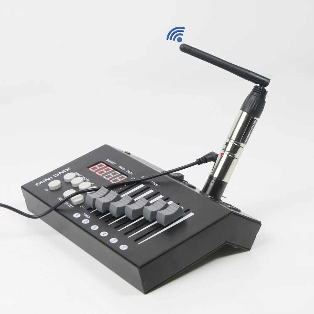 3pin 5pin XLR Wireless DJ Dmx512 Controller Dmx Moving Head Stage Light ...