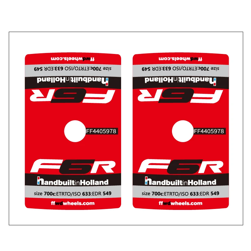 2PCS FFWD F6R F3D F4R Valve Sticker for Bike Bicycle Cycling Decals ...