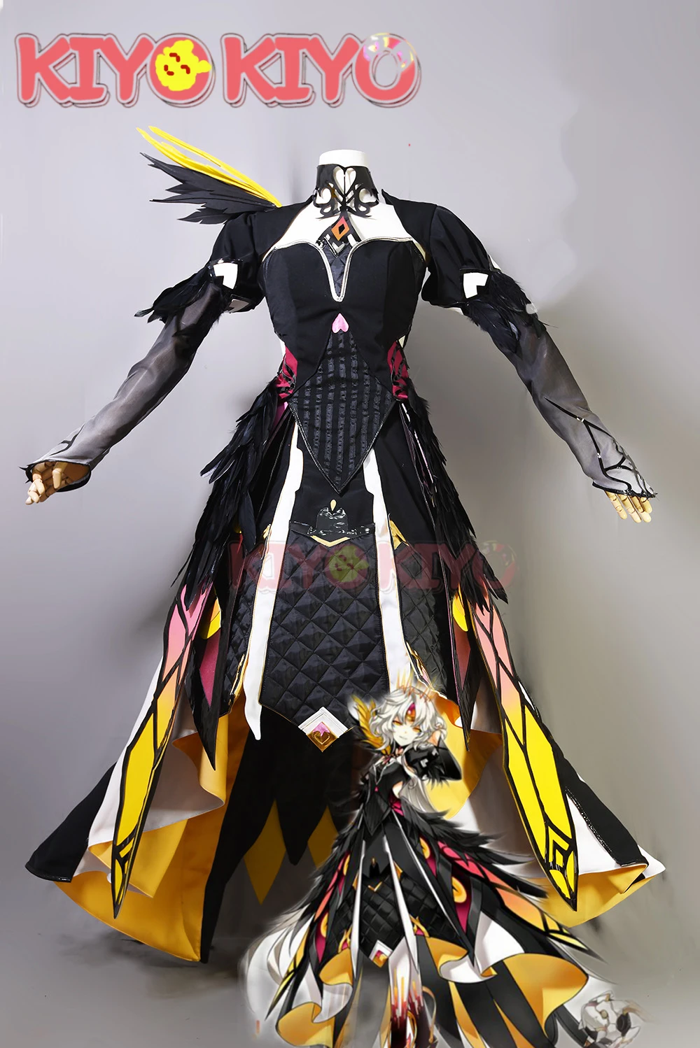 KIYO-KIYO Game Cosplays EL SWORD Code: Antithese Eve Cosplay Costume ...