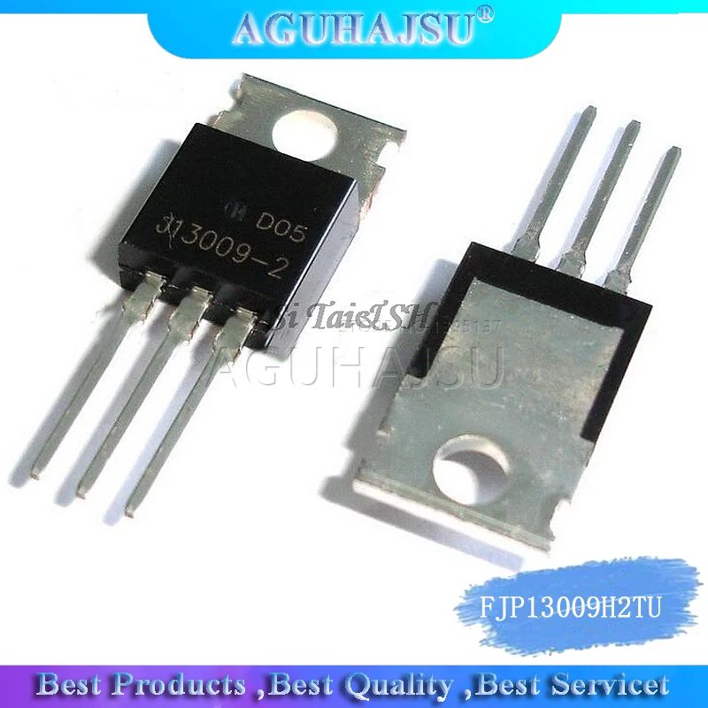 5pcs/lot FJP13009H2TU TO220 13009 J13009-2 FJP13009 TO-220 TRANSISTOR ...