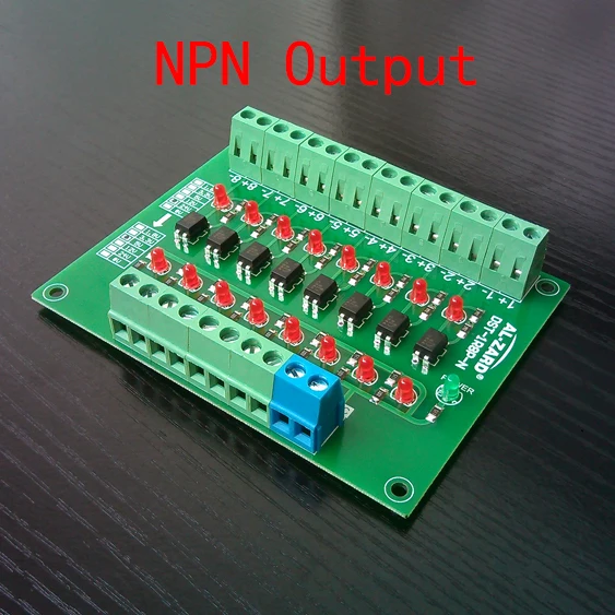 8-Channel-Optocoupler-Isolation-Board-Isolated-Module-PLC-Signal-Level ...