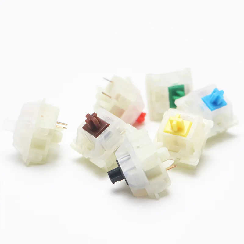 Gatheron Milky Yellow Switch | Gateron Milk Black Switches | Gateron ...