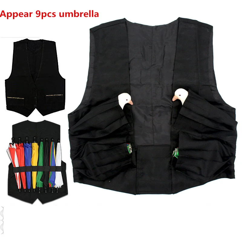 Vest For Parasol And Dove Magic Tricks Appearing Dove/umbrellla Bag For ...