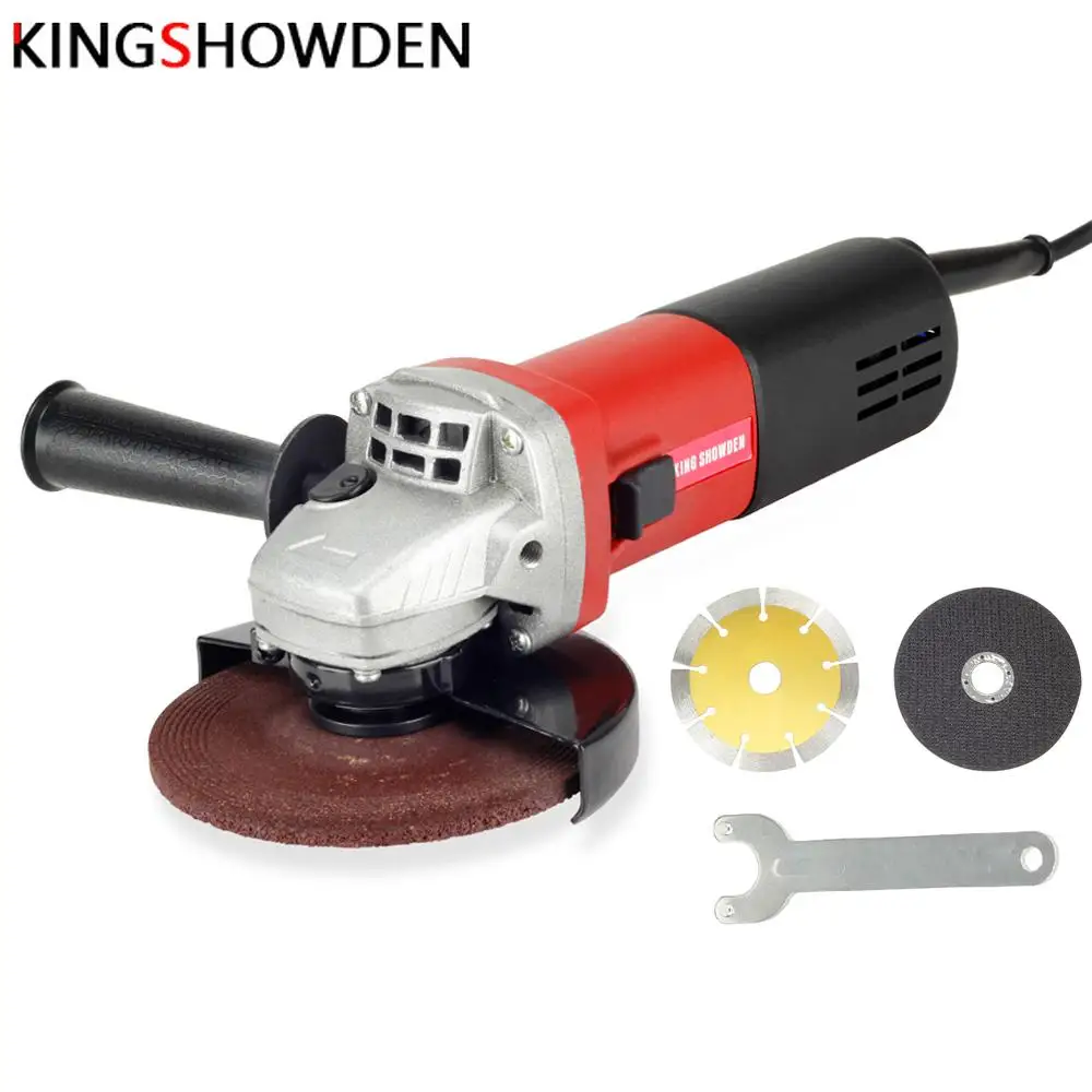 220V 125mm Electric Angle Grinder Machine 1200W 6 Variable Speed ...
