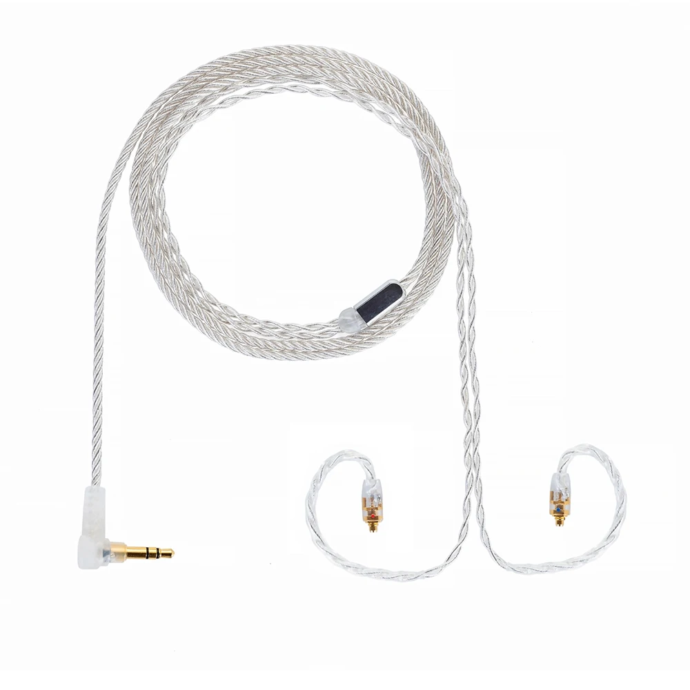 ALO Super Litz 4 Core Audio HIFI Cable Solaris Earphone Cable 3.5/2.5/4 ...