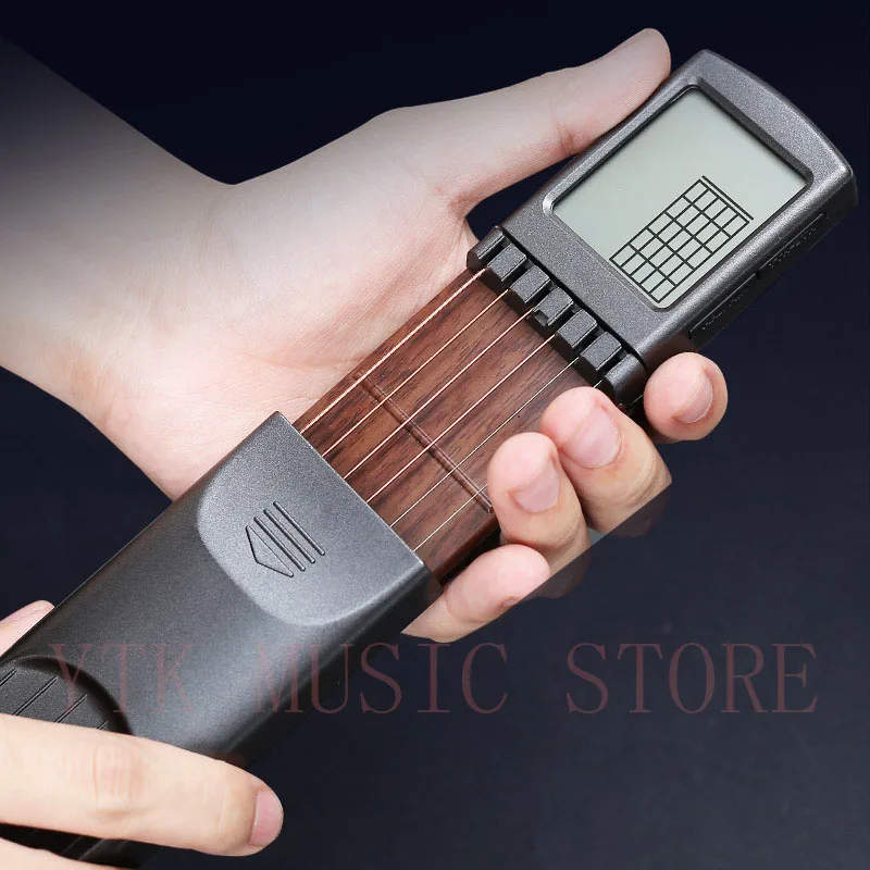 Portable-6-Tone-Pocket-Guitar-Chord-Trainer-Practice-Tool-Can-Rotate ...