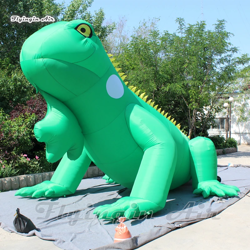 Customized Inflatable Chameleon Model 3.5m Giant Blow Up Animal Mascot ...