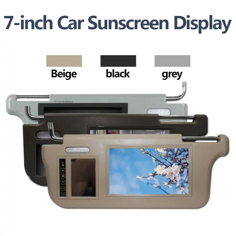 7-Inch-9-lnch-Car-Sun-Visor-High-Definition-Display-Buttons-Can-Touch ...