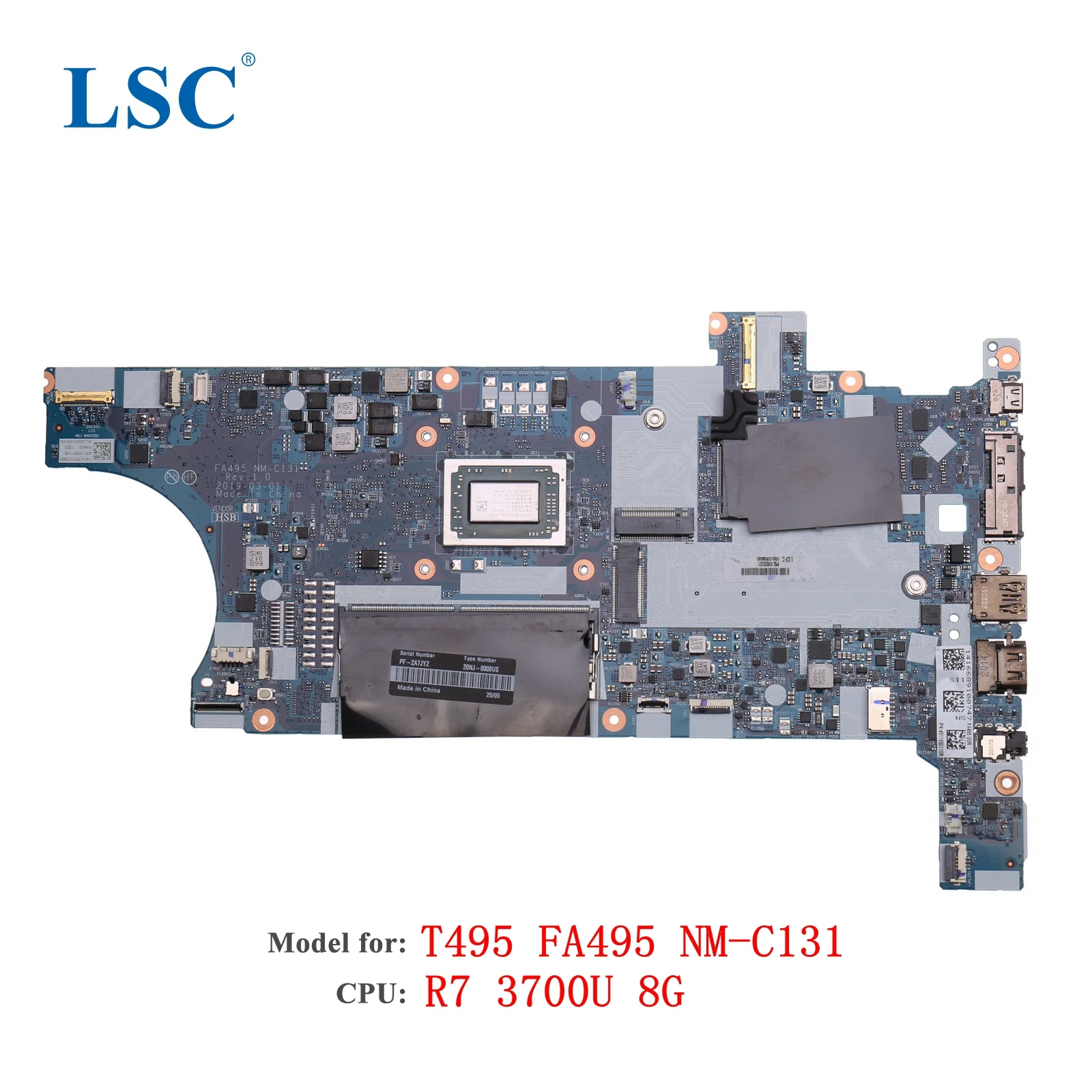 T495-Laptop-Motherboard-FA495-for-ThinkPad-NM-C131-FRU-02DM040-CPU-R7 ...