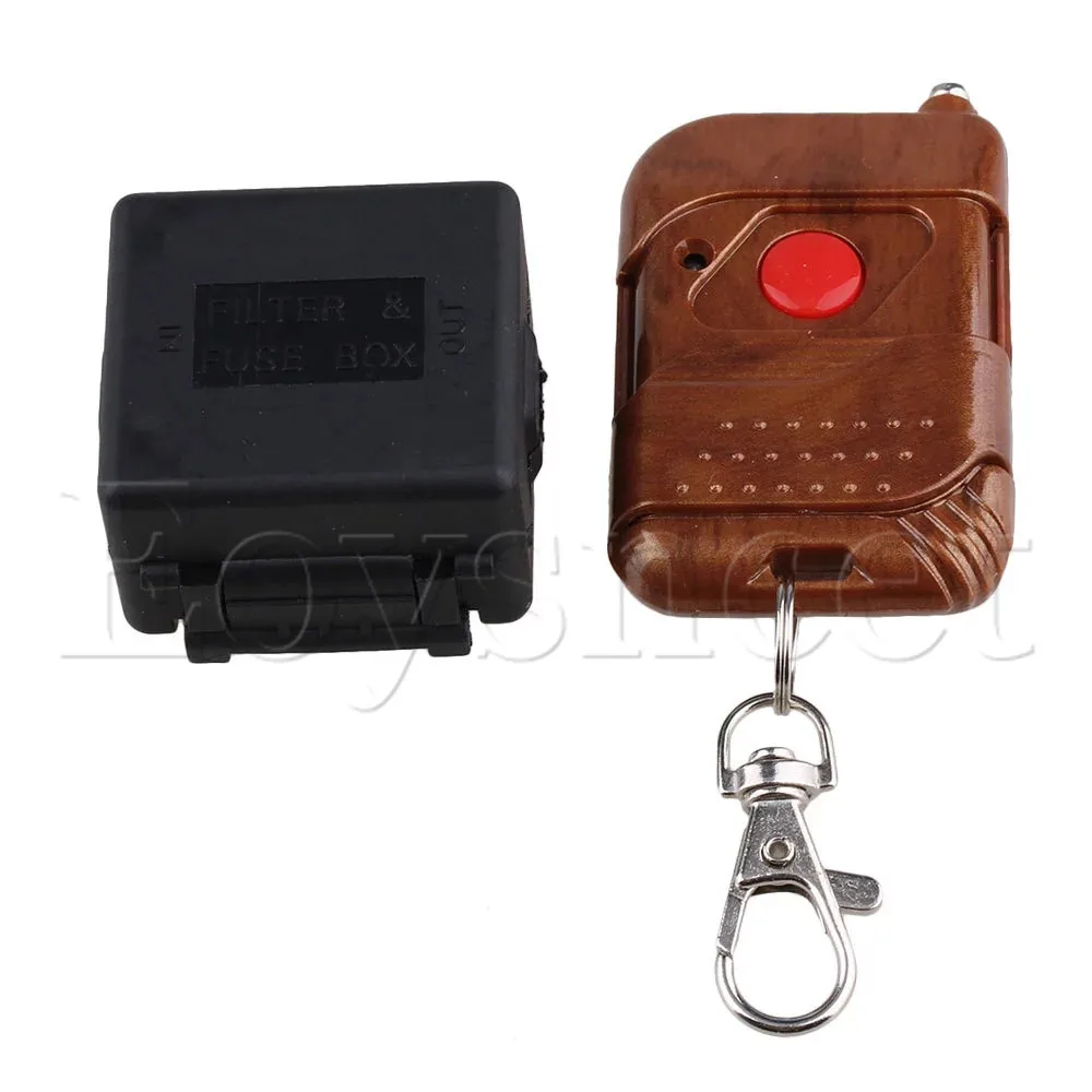 315HZ 10A Single Way Learning Wireless Remote Control Switch Jog Mode ...