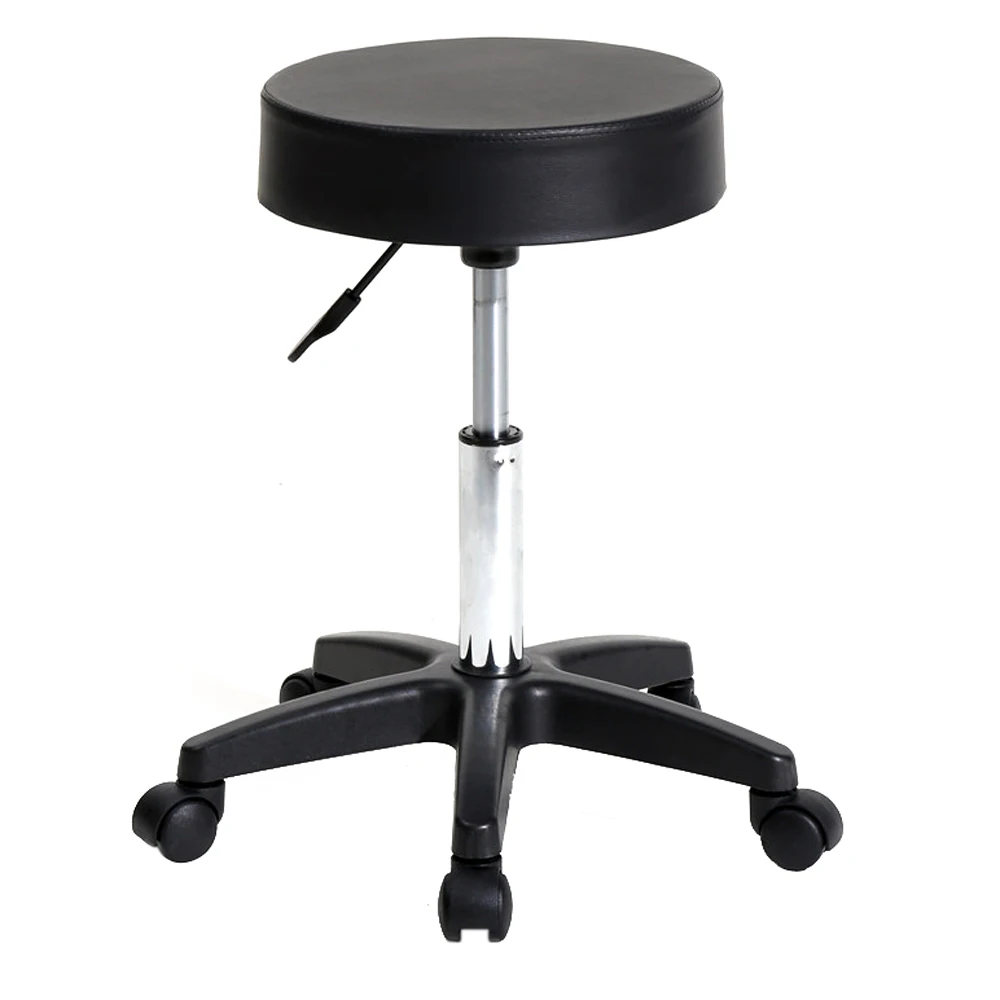 2 Colors 360 Degrees Adjustable Round Stool Ha Ha Feet Rotation Bar ...