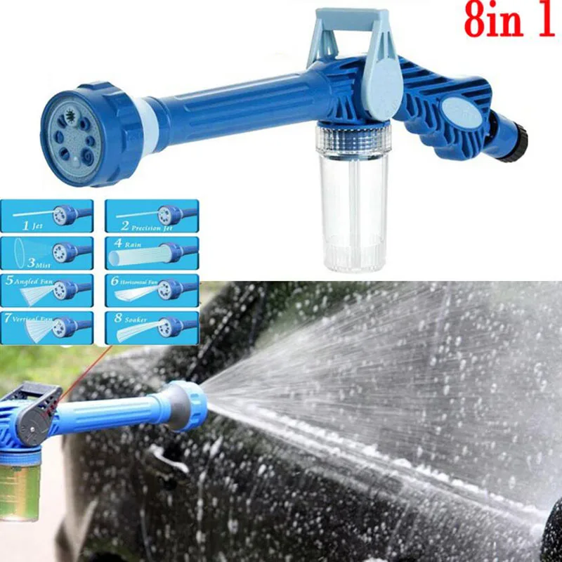 8-in-1-Multifunctional-Jet-Spray-Gun-Soap-Dispenser-Garden-Watering ...