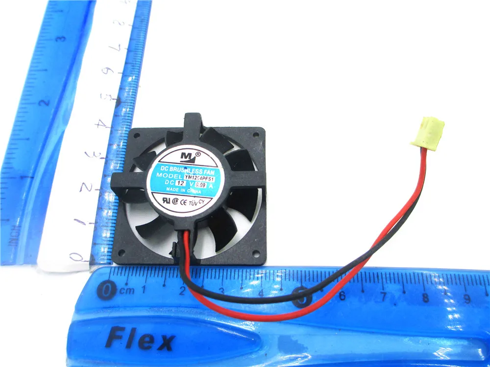 2PCS-Fan-for-DFB401012M-S124010DM-40-10MM-12V-0-7W-2wire-double-ball ...