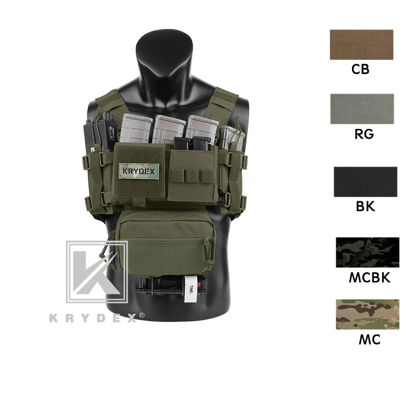 Krydex Mk3 Modular Tactical Chest Rig Chassis Spiritus Airsoft Hunting ...