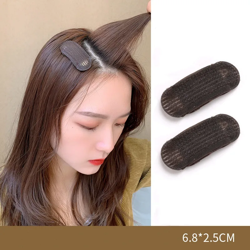 2Pcs Hair Clips Breathable Bangs Mat Princess Hair Tool Set Bump It Up ...