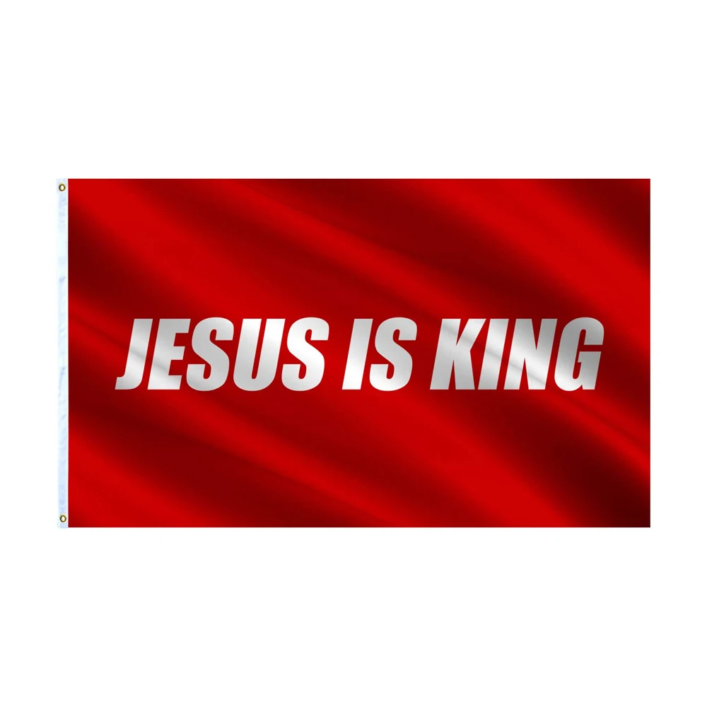 90x150cm-Jesus-is-King-Flag-3x5-Ft-White-Red-Christian-Flags.jpg