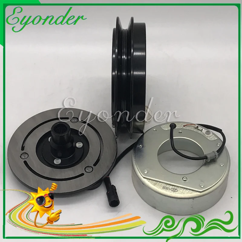AC-A-C-Air-Conditoning-Electromagnetic-Compressor-Magnetic-Clutch ...