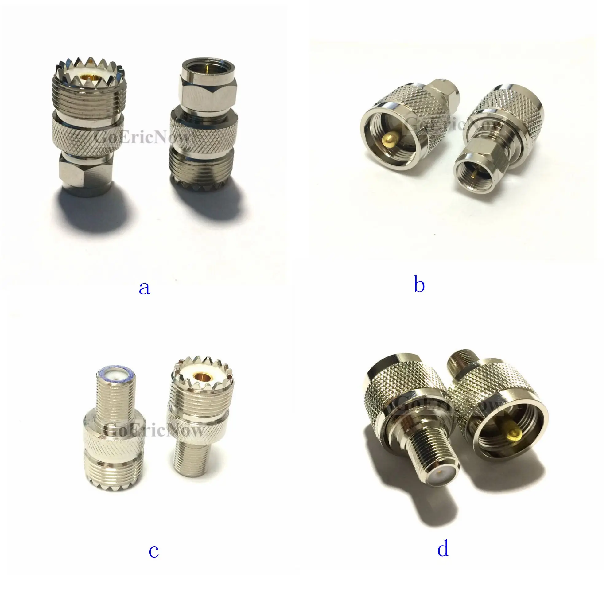 1pcs RF Coaxial UHF PL 259 Male/Female Jack to F Type Male/Female RF ...