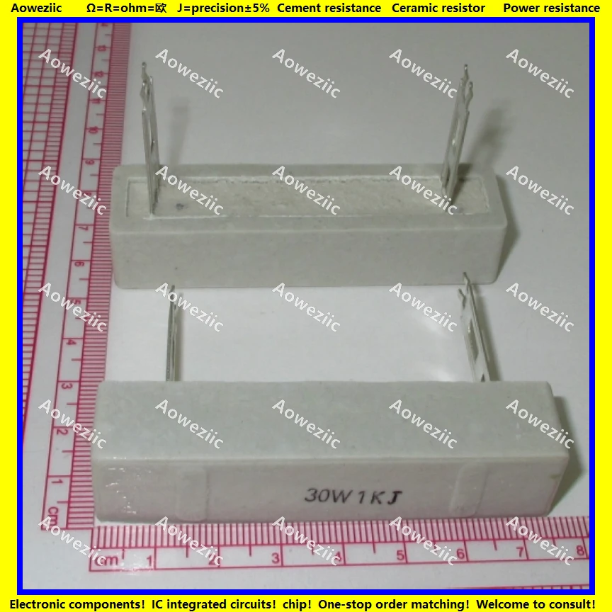 2-adet-30W1KJ-30W-1K-ohm-5-yatay-imento-direnci-30W-1KJ-imento-direnci ...