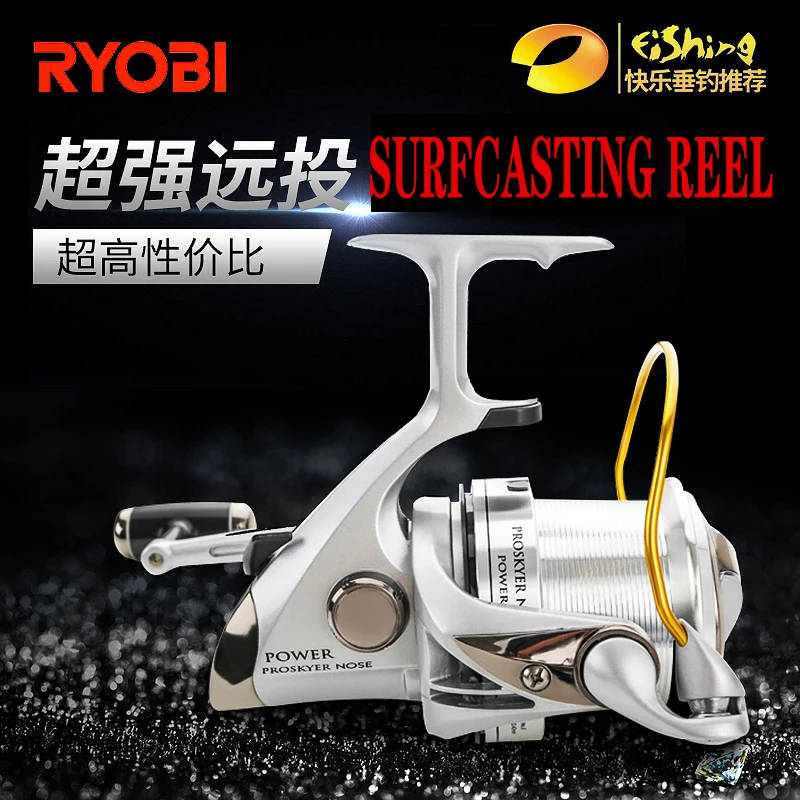 Japan Brand Ryobi Surfcasting Reel Size 10000 Long Cast Surf Reel 3.9:1 ...