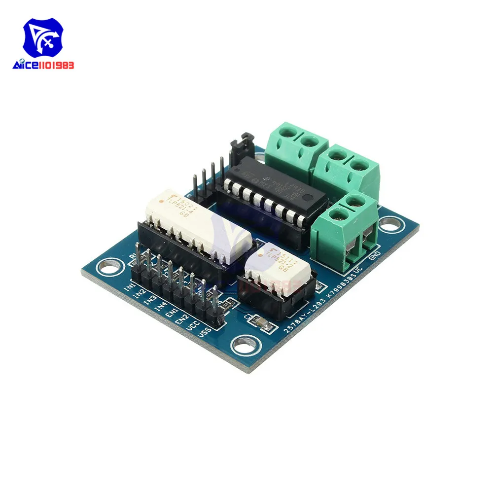 Diymore L293d Dc Stepper Motor Driver Dual H-bridge Expansion Shield ...