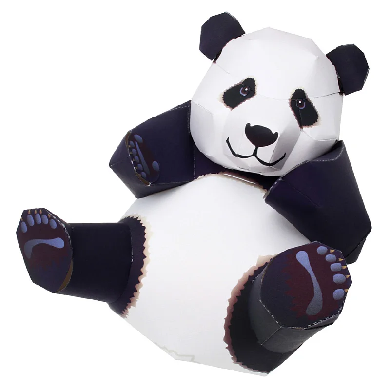 Chinese Giant Panda Handmade Origami Art Folding Mini Cute 3d Paper ...