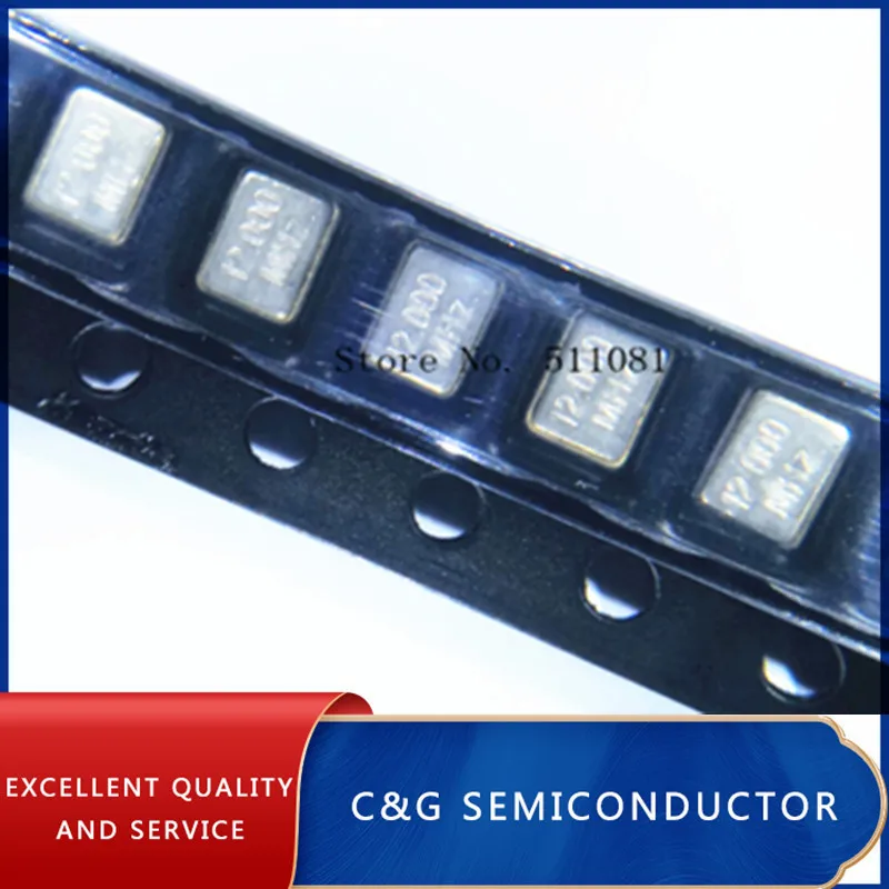 200 pces 12mhz 3.2x2.5 3225 oscilador de cristal de quartzo passivo smd ...