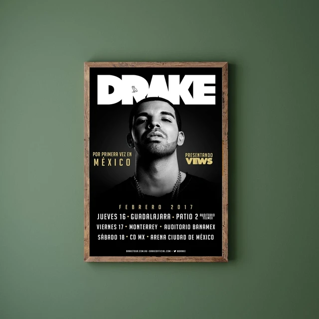 Drake Concert Poster
