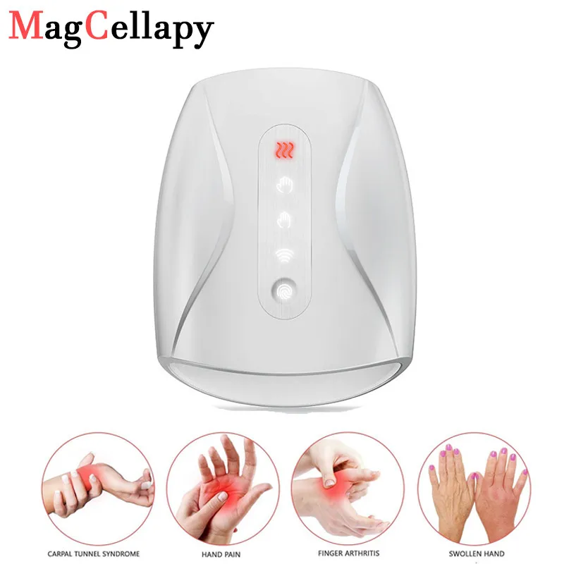 Electric Hand Massager Device Palm Finger Acupoint Wireless Massage ...