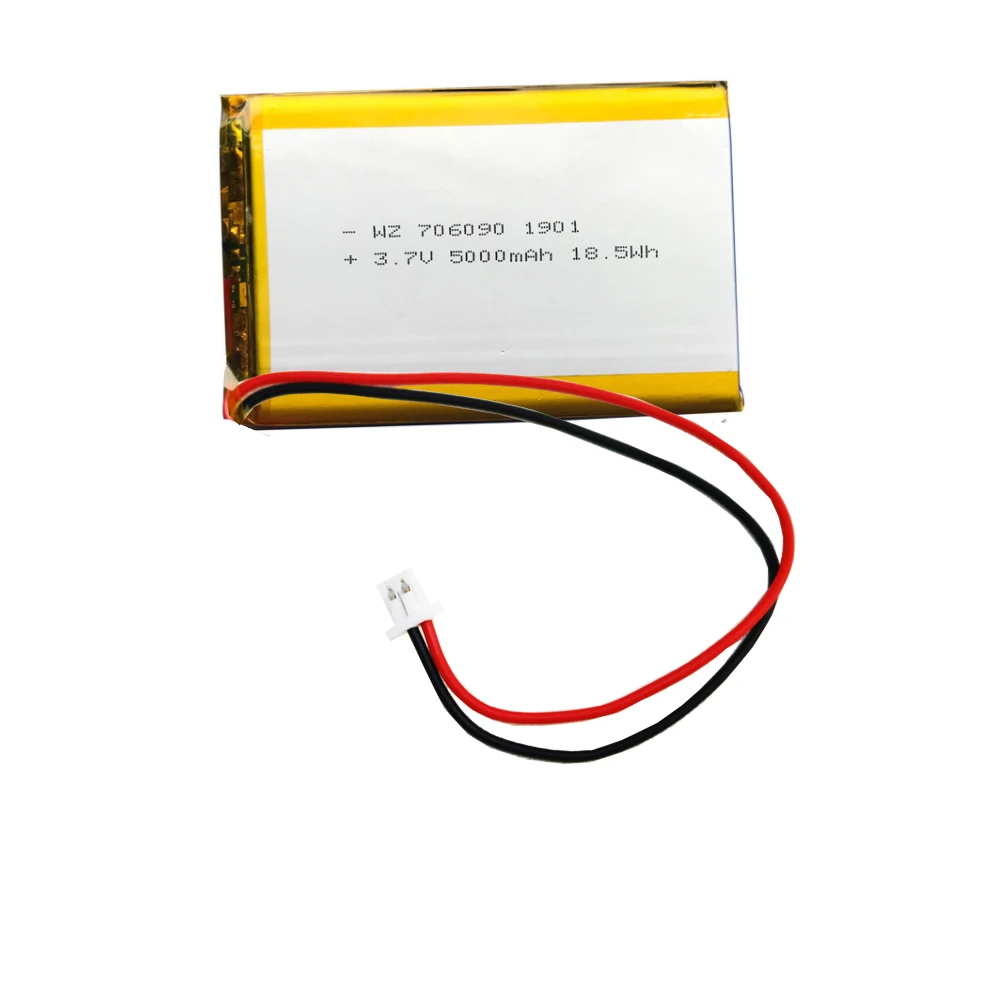 Batterie Lithium-polymère pour mobile, 606090, 906090, 126090
