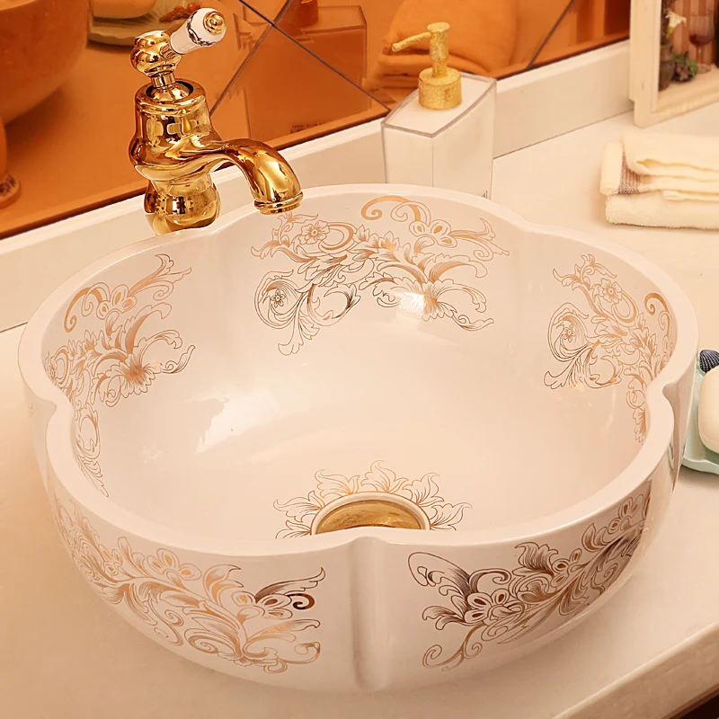 Europe-Vintage-Style-Ceramic-Sinks-Counter-Top-Wash-Basin-Bathroom-Sink ...