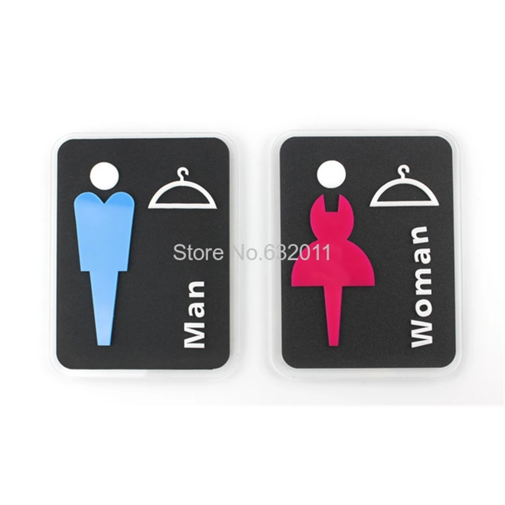 Service-Signage-Acrylic-Doorplate-Clothing-Dressing-Room-Locker-Room ...