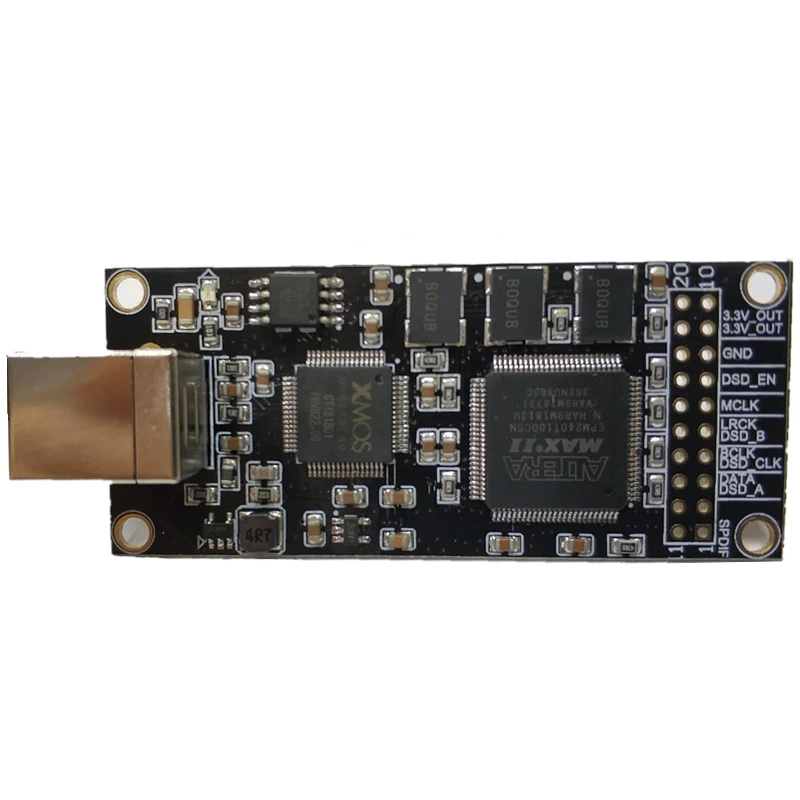 XMOS CPLD Interfaz Digital USB I2S SPDIF DSD256, Compatible con la interfaz italiana de Amanecer ...